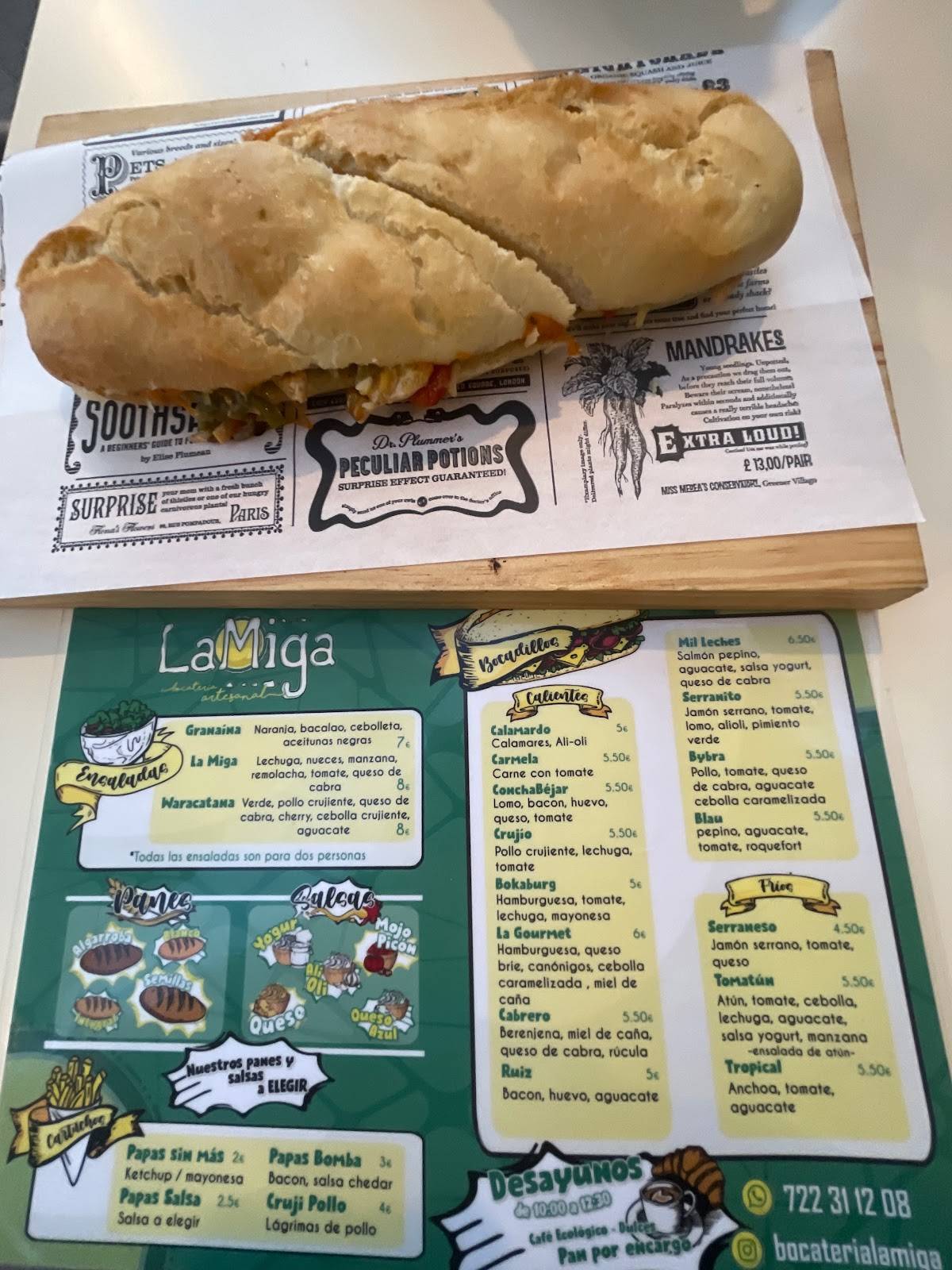 Carta de La miga, Salobreña
