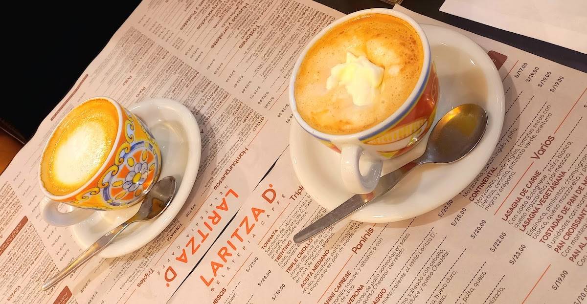 Carta del restaurante Laritza D', San Miguel