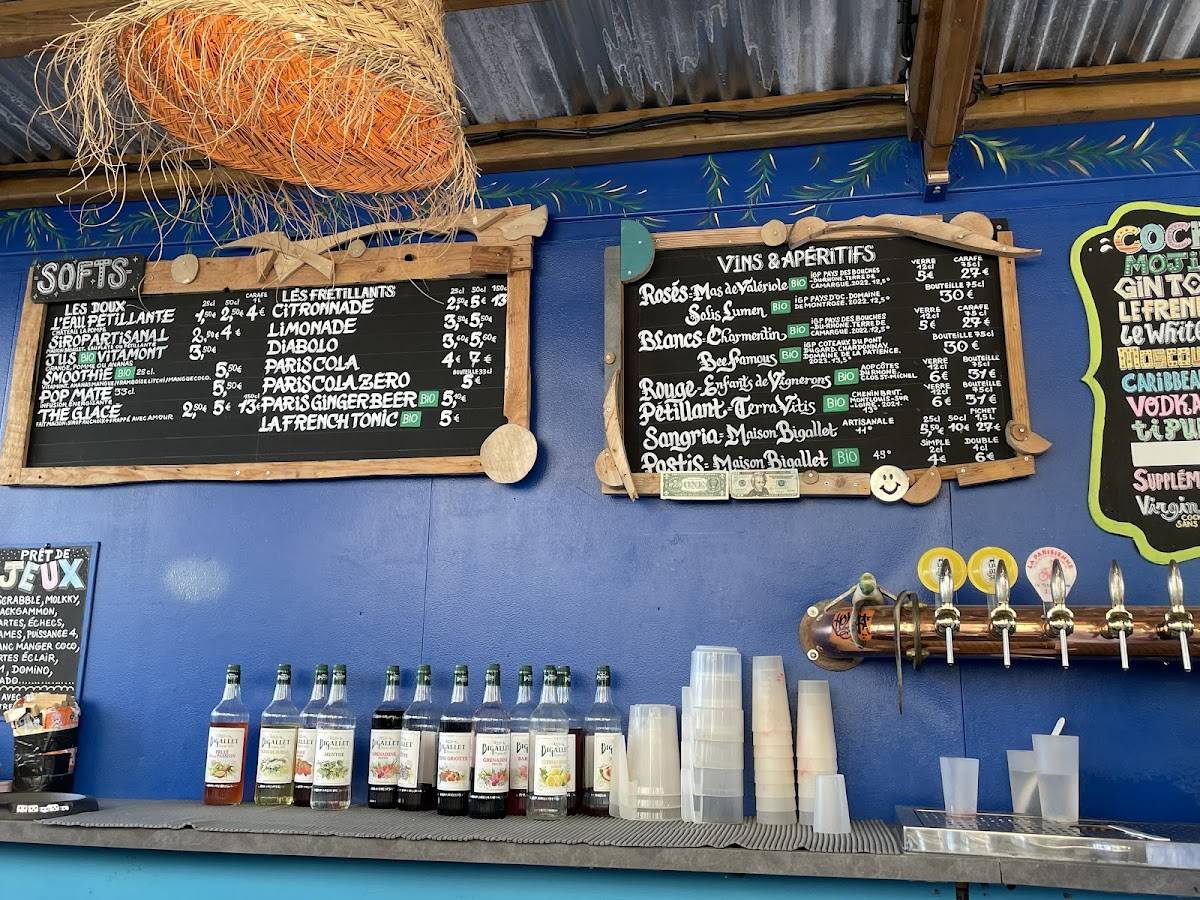 Menu au Le Poisson Lune - Palais de la Porte Dorée pub et bar, Paris