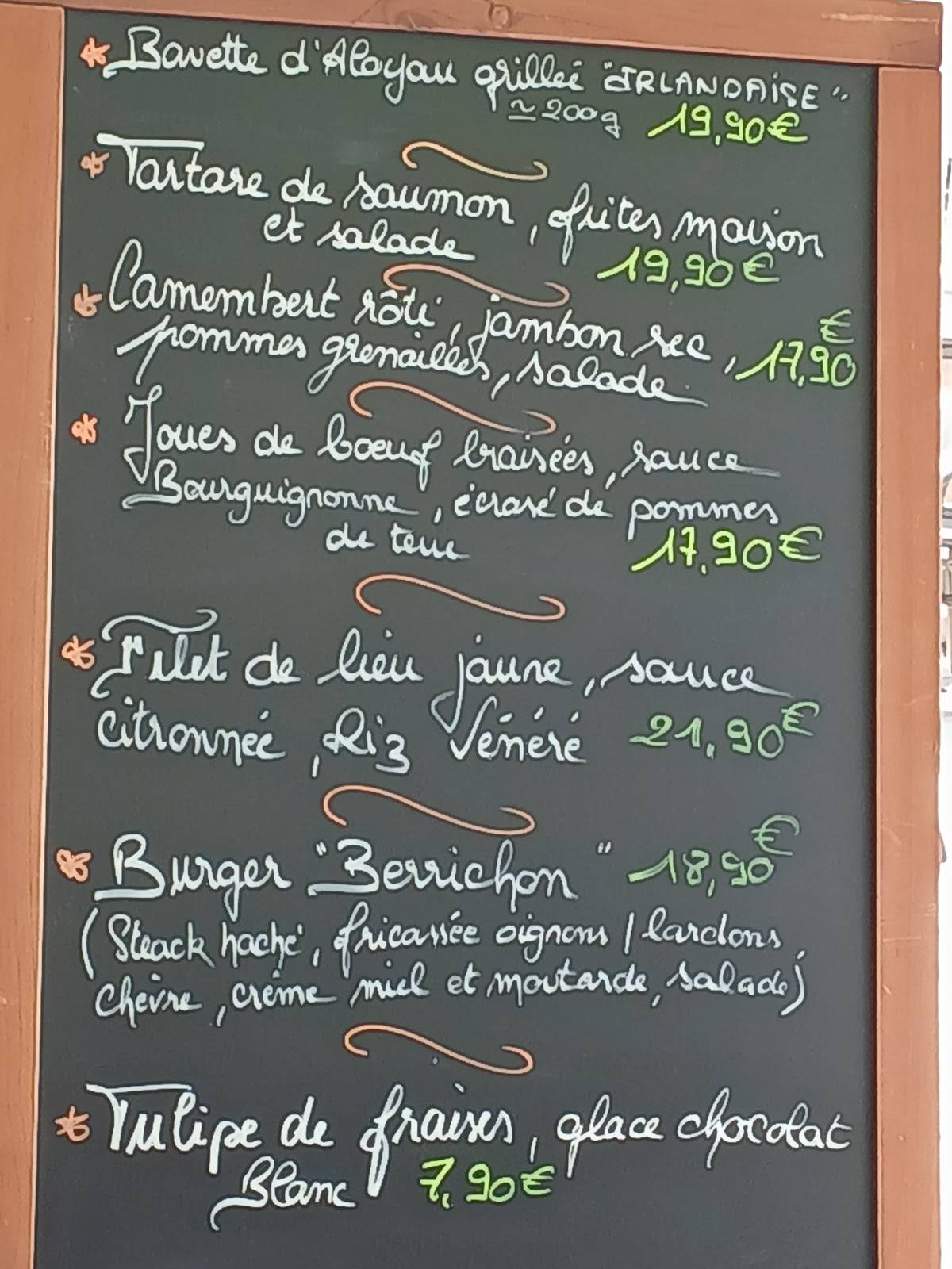Menu au Le ZINC - Restaurant, Saint-Barthélemy-d'Anjou