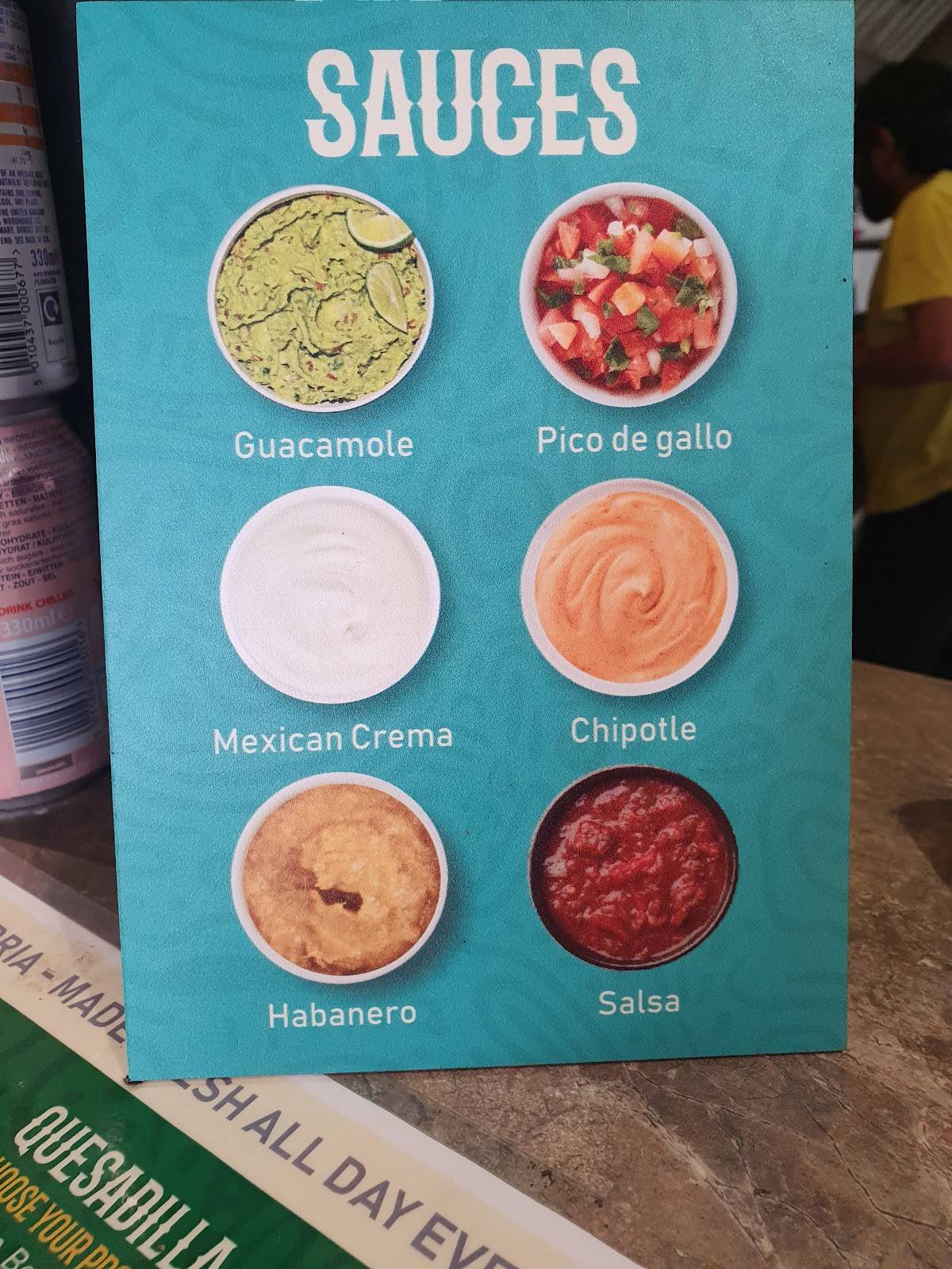 Menu at Mucho Picante restaurant, Leicester