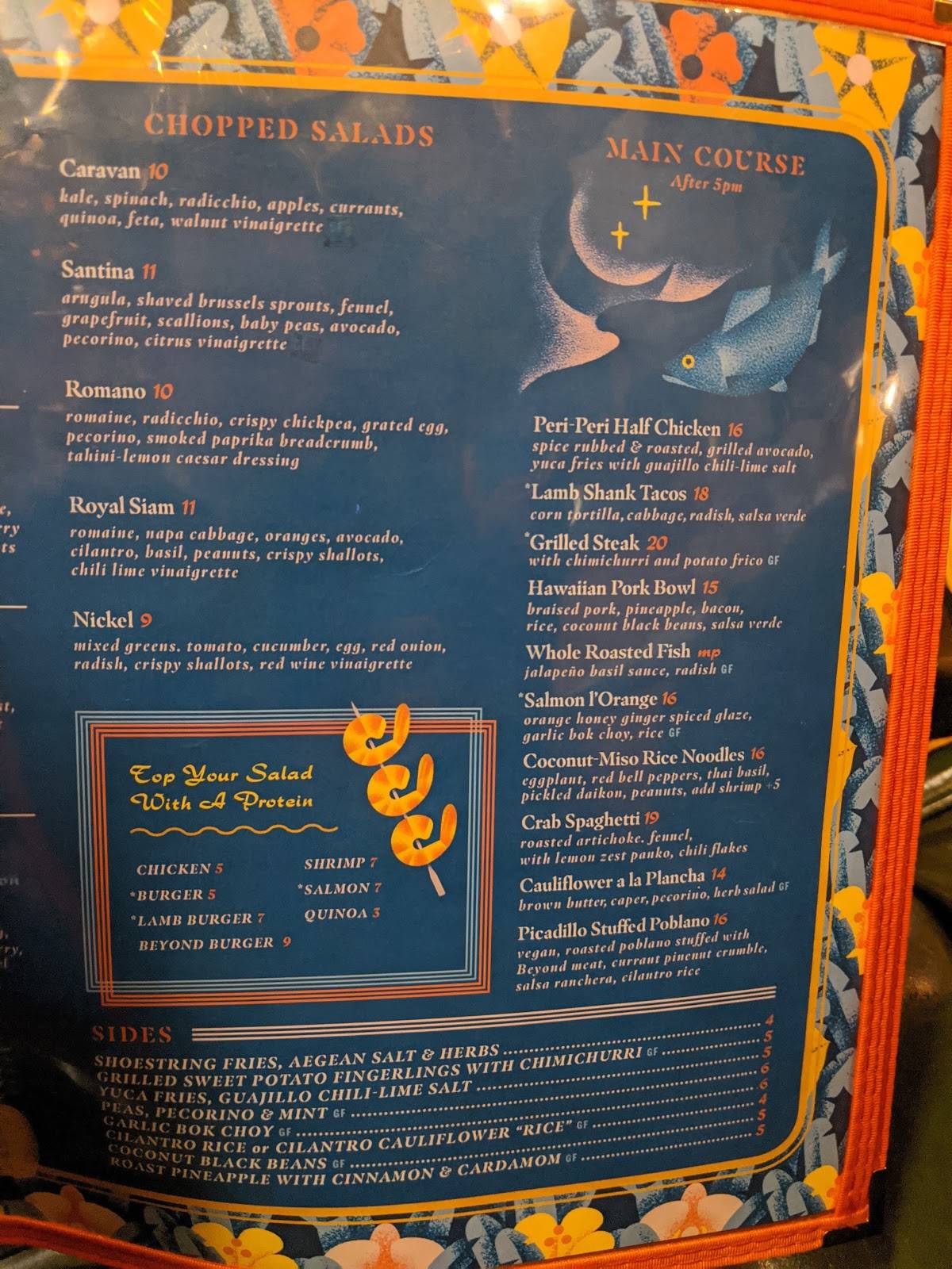 Menu at Little Nickel pub & bar, Richmond