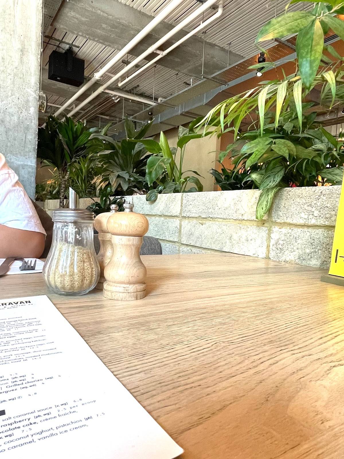 Menu at Caravan Canary Wharf Restaurant, London, Unit 2