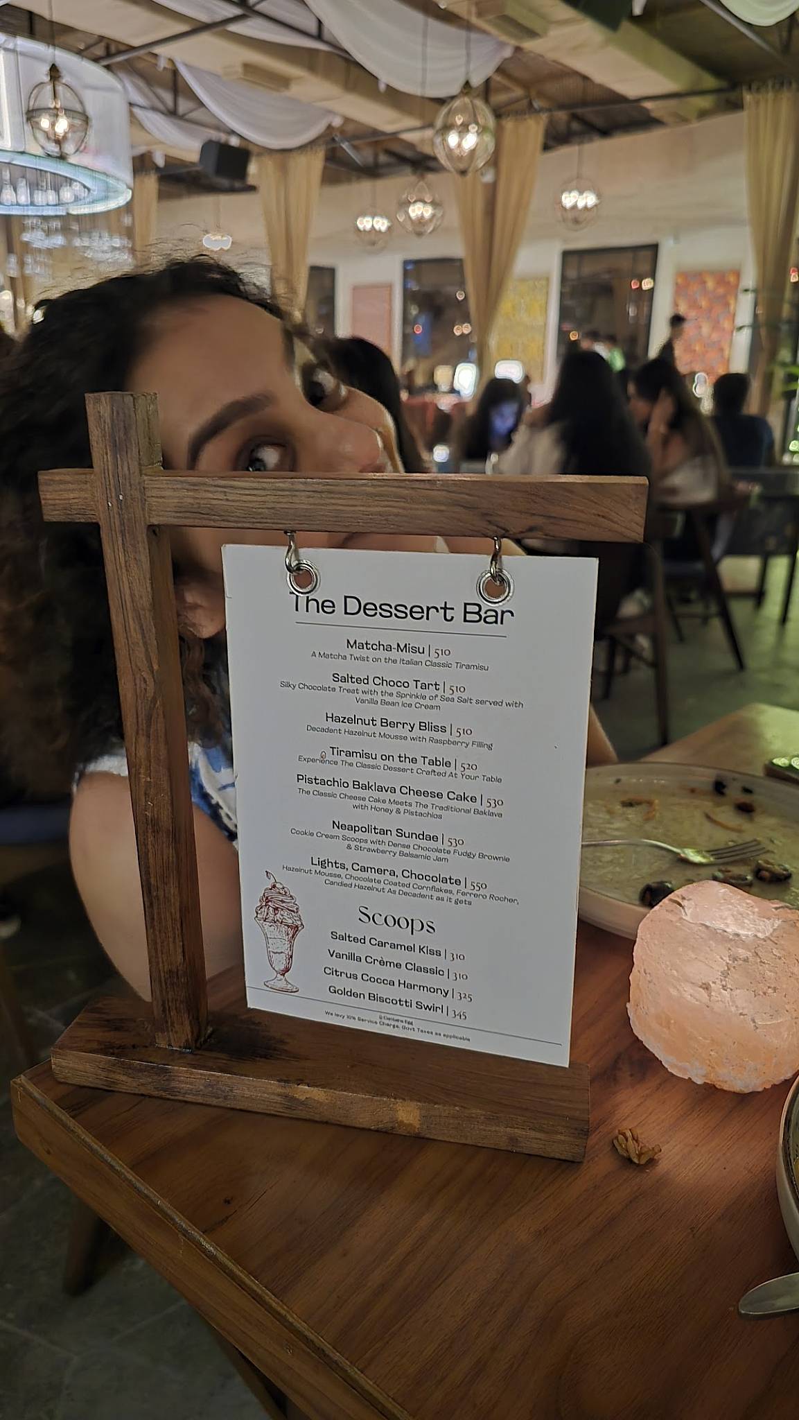 Menu at Luuma House, Mumbai