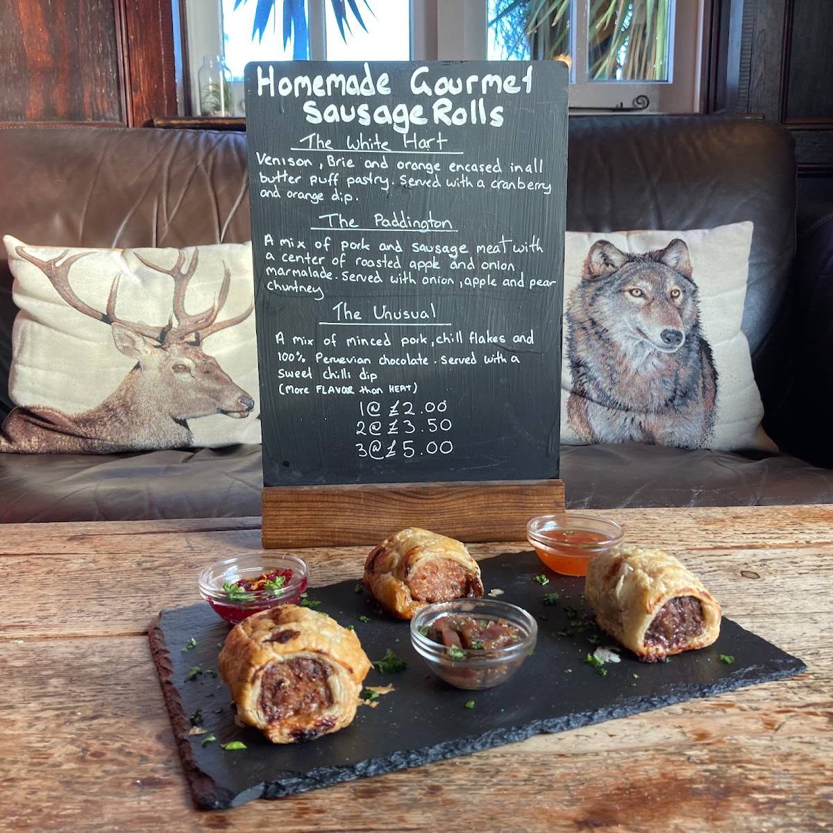 Menu at The White Hart pub & bar, Lymington