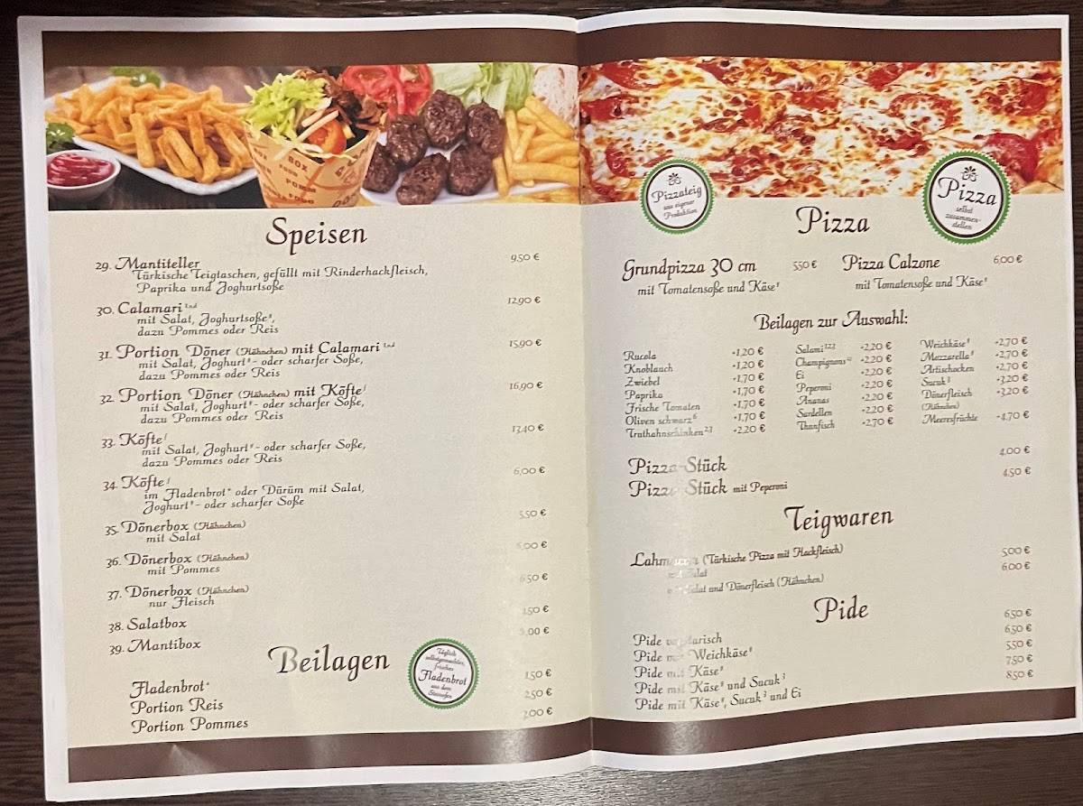 Speisekarte von M-Grill e.K. fast Food, Straubing