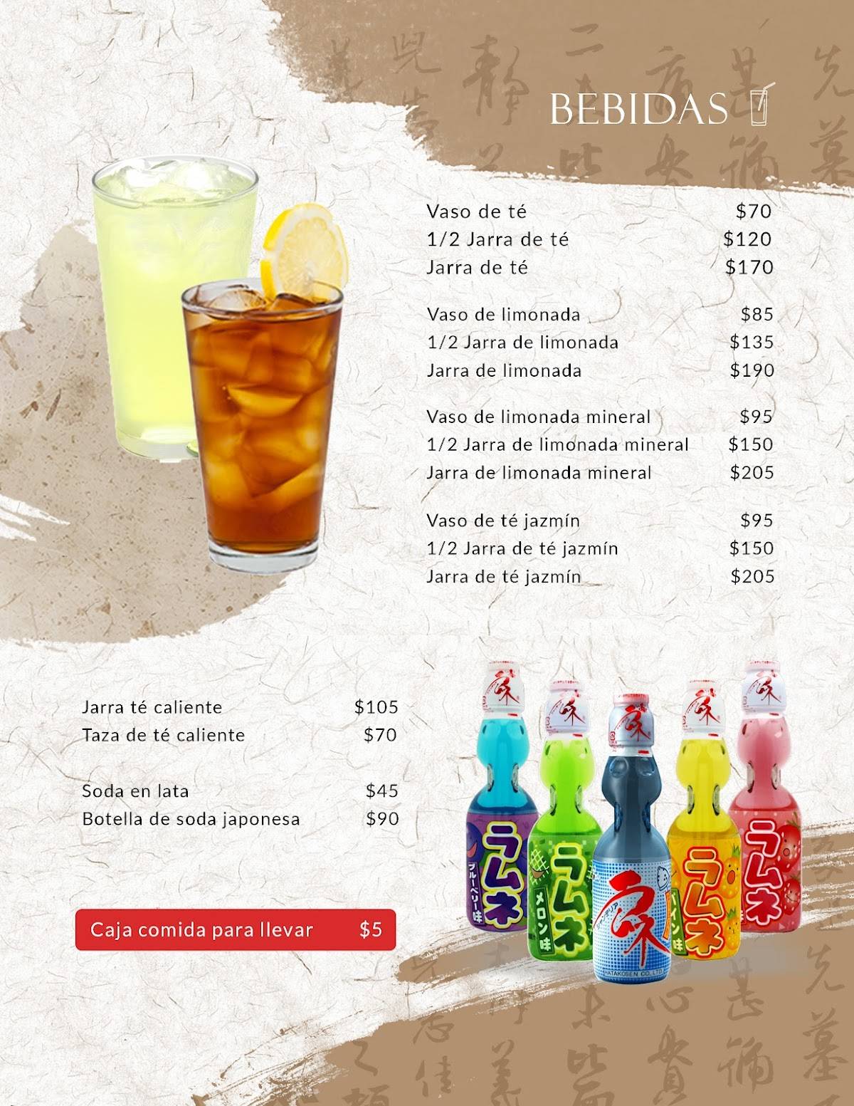 Carta del restaurante MAYDO, Mexicali