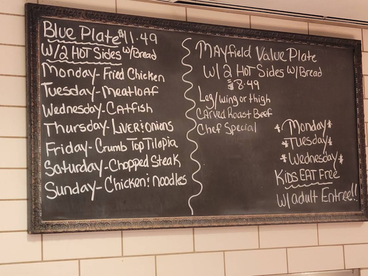 Menu at MCL Restaurant & Bakery Meadows, Terre Haute