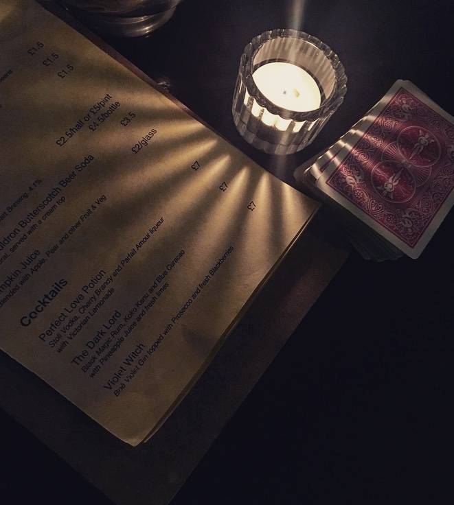 Menu at Magic Potions Tavern pub & bar, Edinburgh