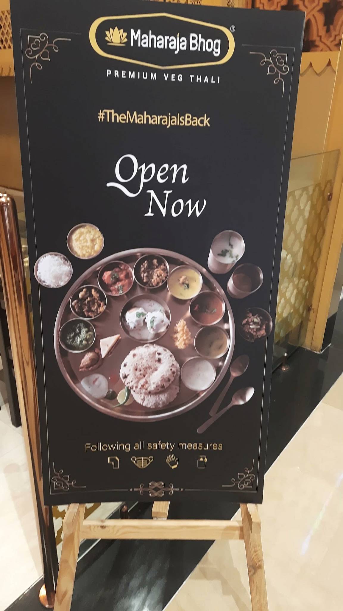 Menu at Maharaja Bhog Premium Veg Thali, Pune