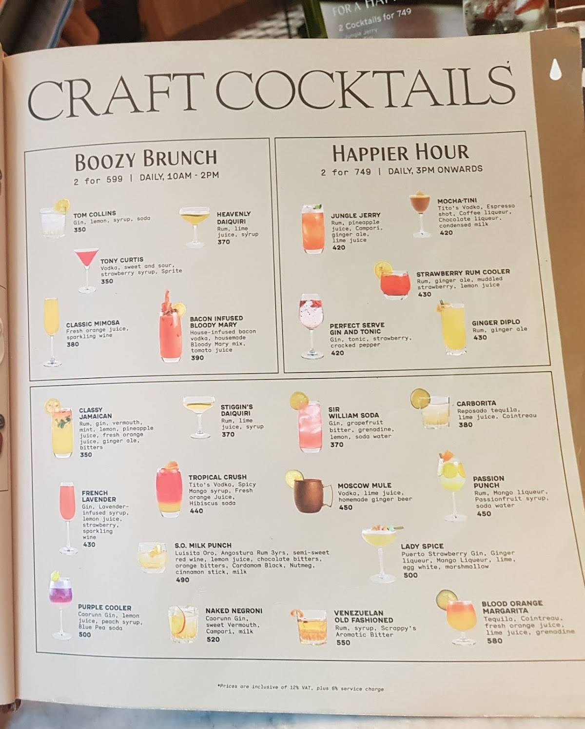 Menu at Single Origin - Greenbelt 5 restaurant, Makati, Greenbelt 5 GF
