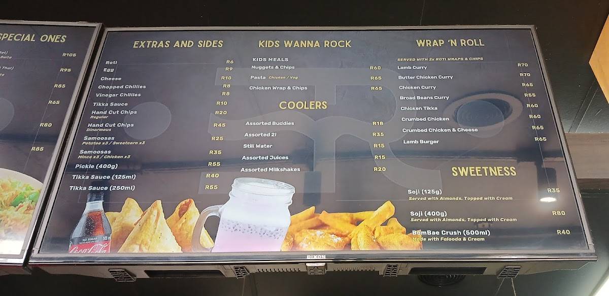 Menu at Mals Eatery Waterfall restaurant, Midrand