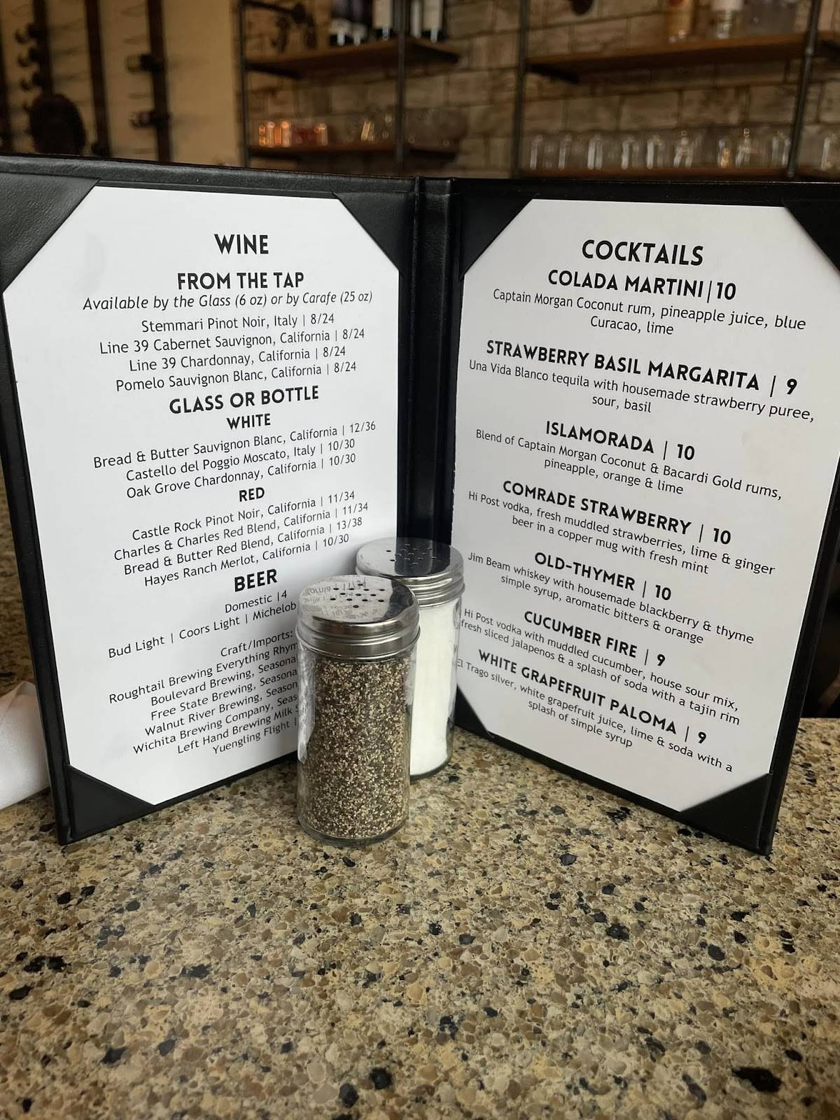 Menu at Maple Street Pizza Company pub & bar, Wichita