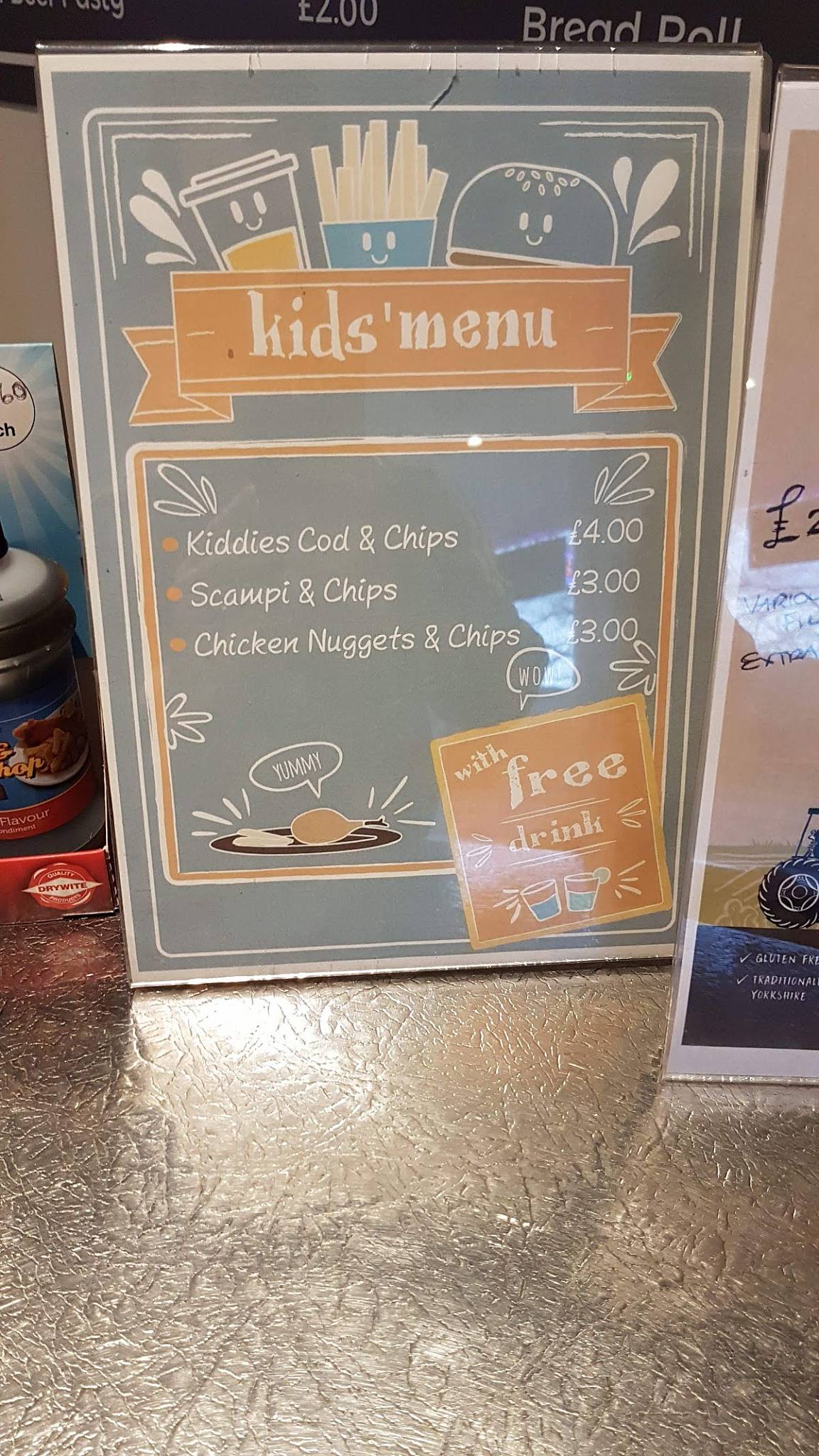 Menu at Catch 22 restaurant, Abergavenny