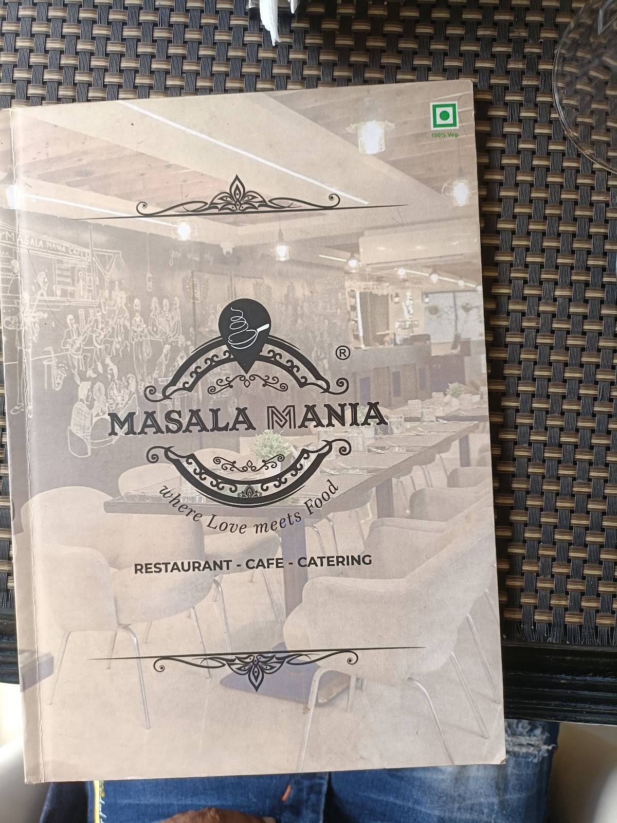 Menu at Masala Mania, Surat