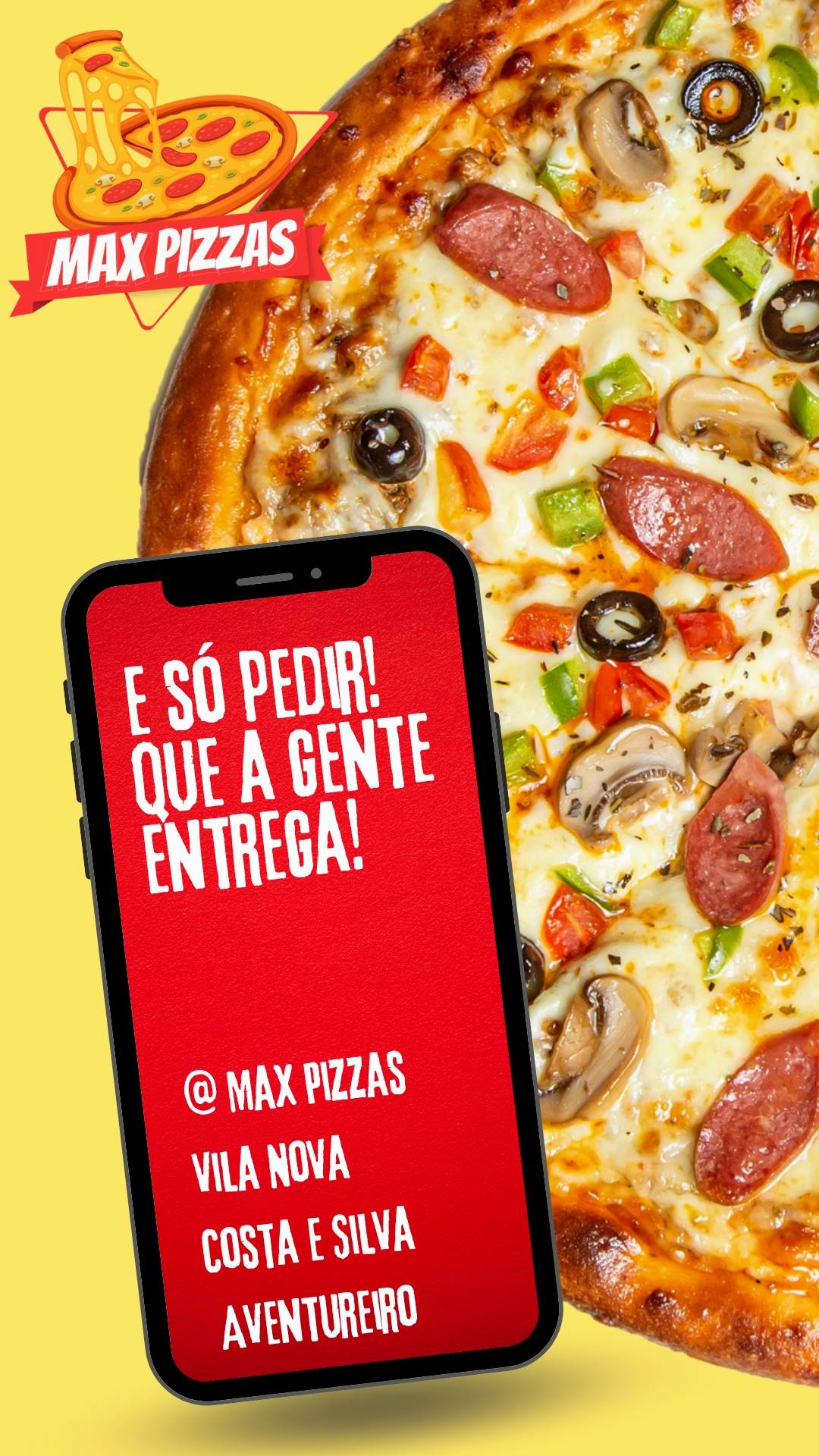 Menu em Max Pizzas Vila Nova restaurante, Joinville