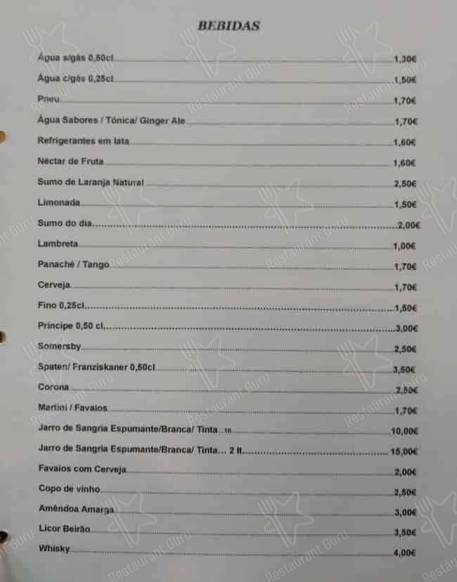 Menu em Meet Parque restaurante, Porto, Beco de Carreiras nº 66