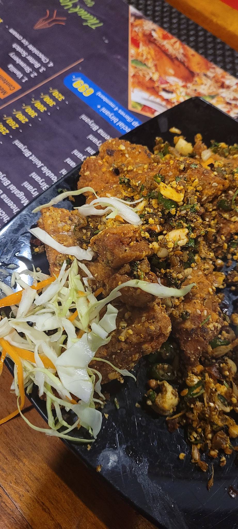 Menu at Meet & Eat, Vizianagaram