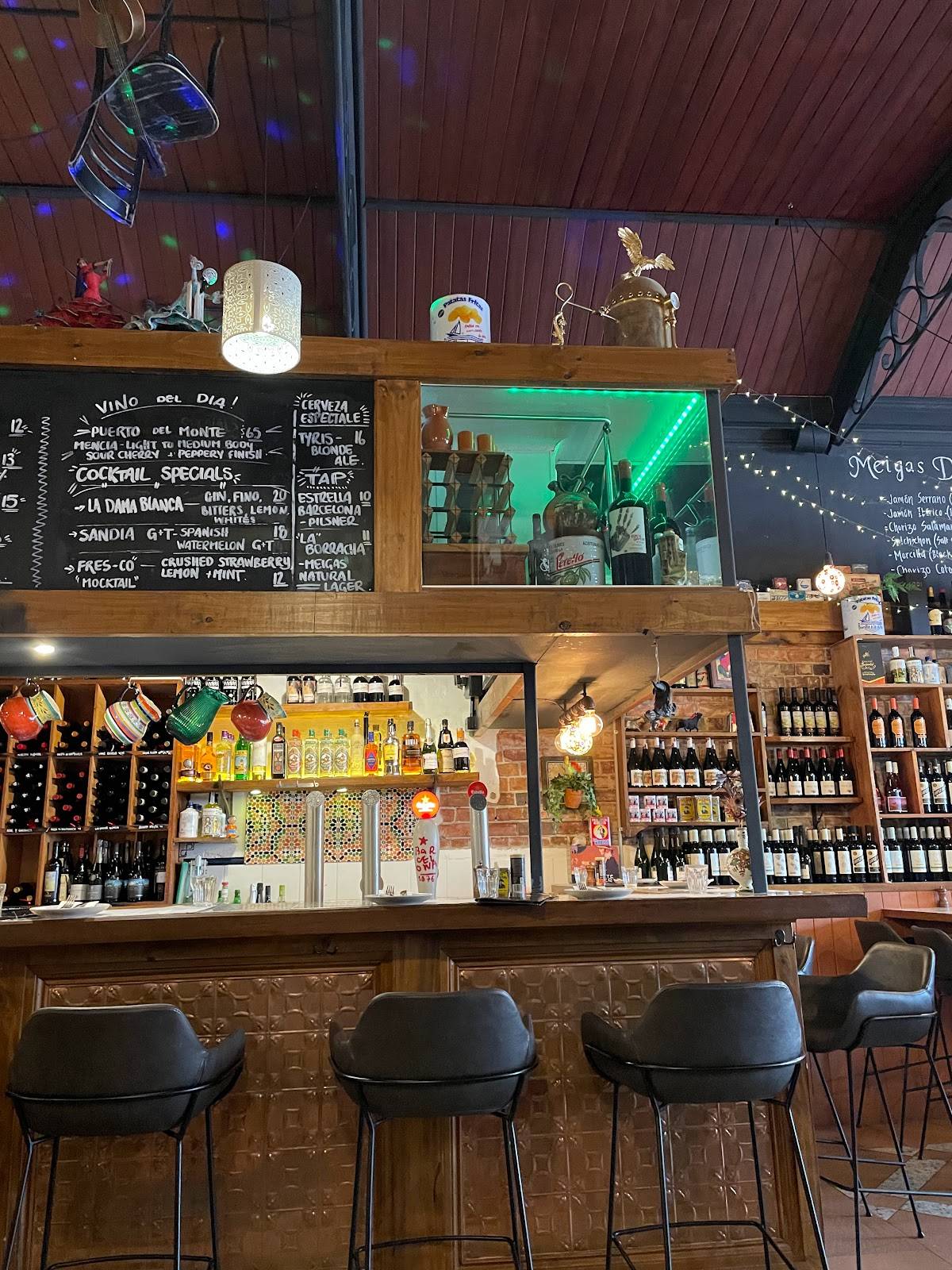 Menu at Meigas restaurant, Ballarat Central