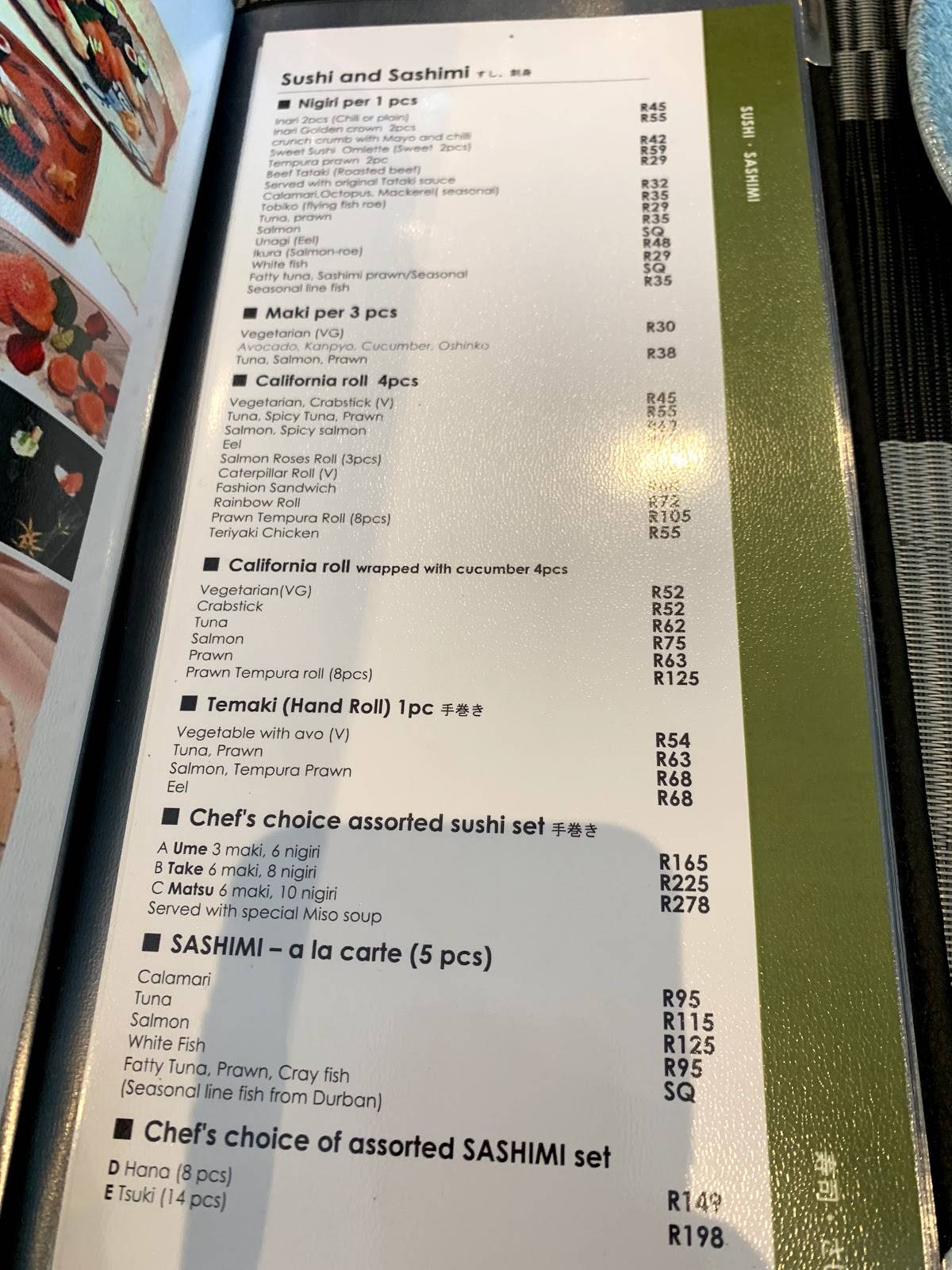 Menu at Daruma By Oskido Waterfall restaurant, Midrand, Shop No.5 ...