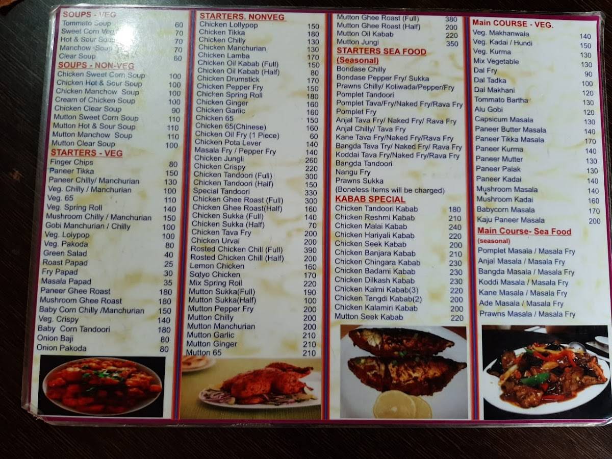 Menu at Milan Bar and Family Restaurant, Shirva