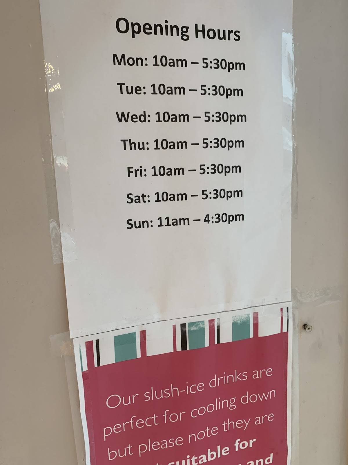 Menu at Millies Cookie's Cardiff Queens Arcade Shopping Centre, Cardiff ...