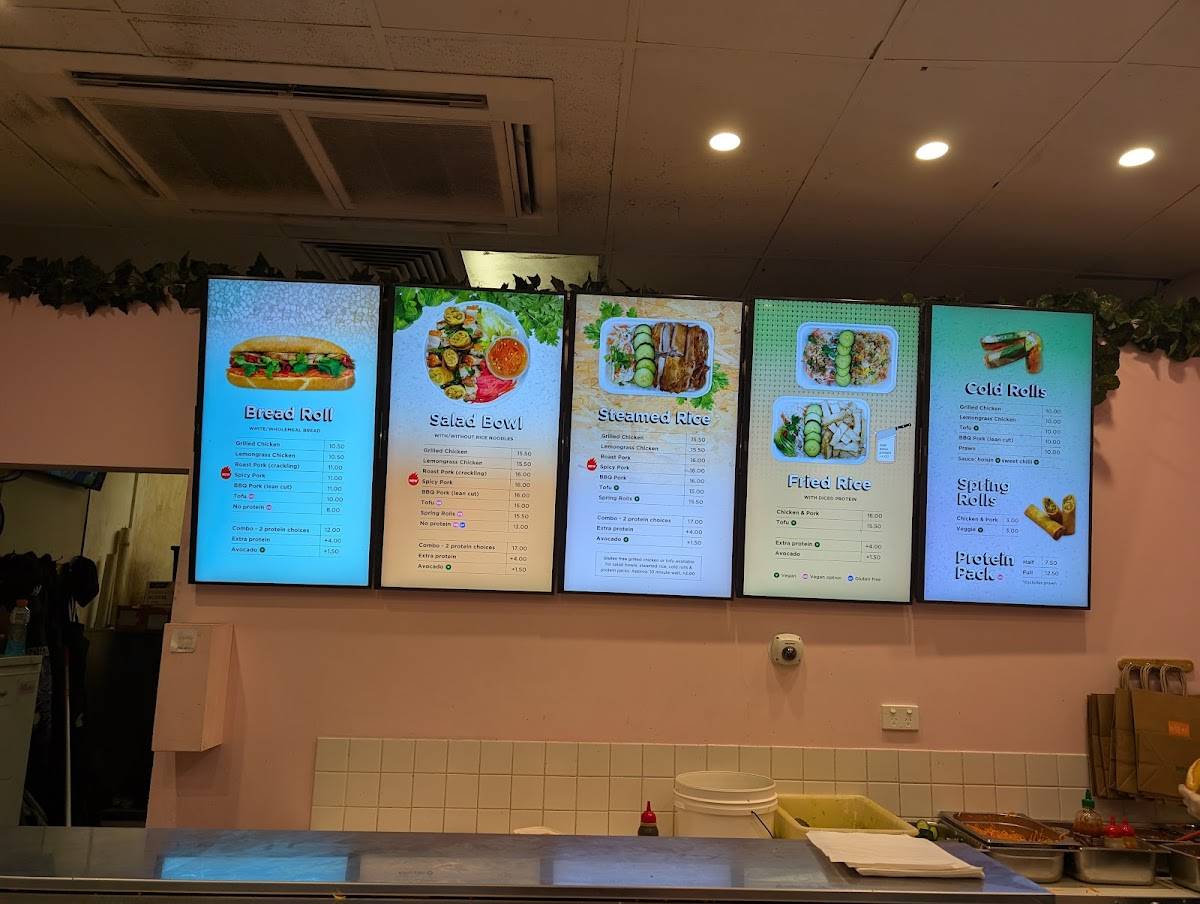 Menu at Miss Mai, Gawler Place restaurant, Adelaide, 73 Gawler Pl