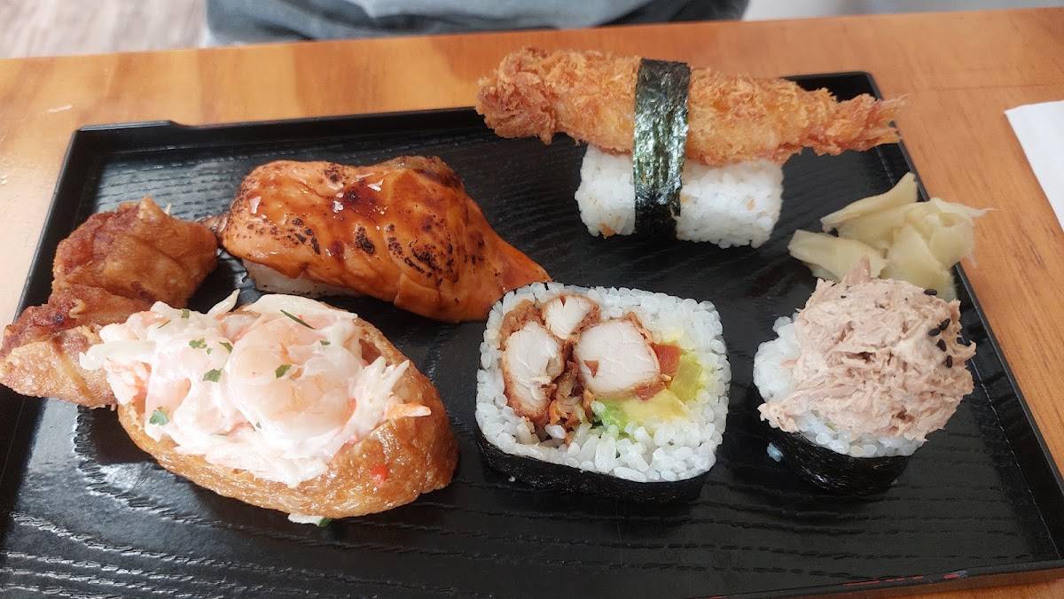 Menu at Mori Sushi restaurant, Morrinsville