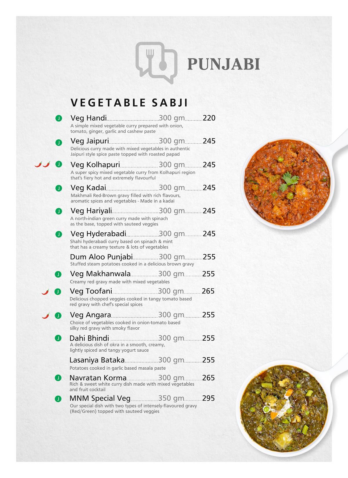 Menu at Munch N More, Surat