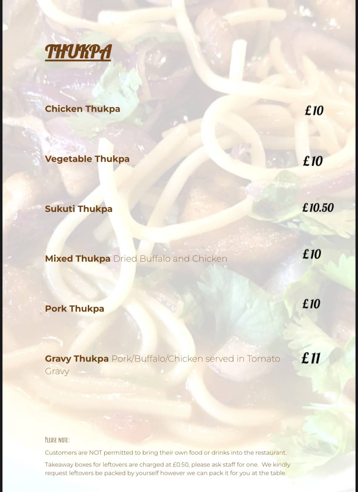Menu at Nanglo Cafe & Restaurant, Aldershot