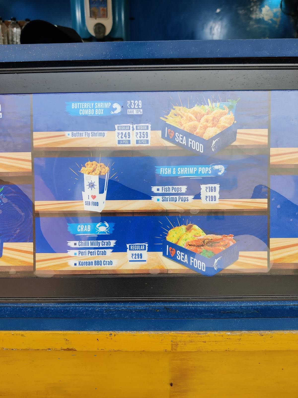 Menu at Food Bay, New Town, CC2
