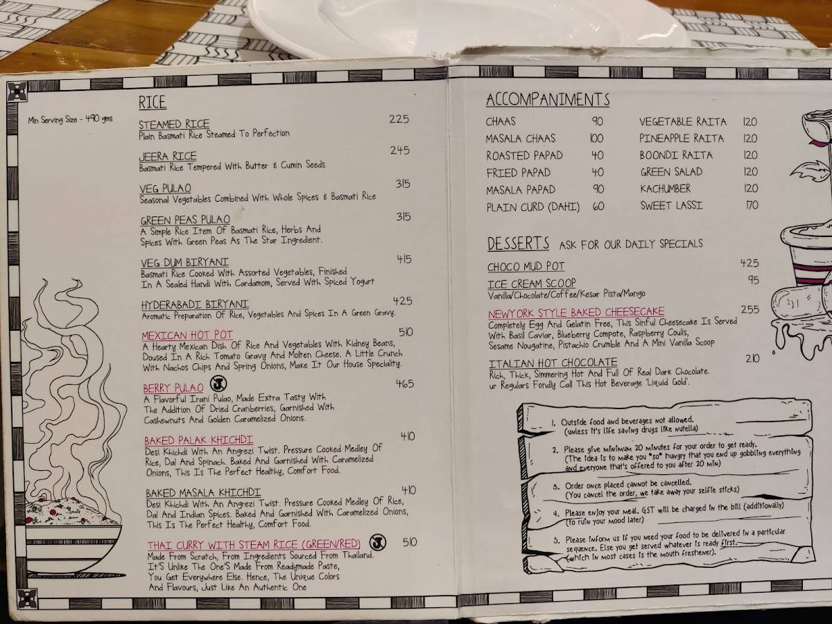 Menu at Nini's Kitchen, Ahmedabad, 9/C
