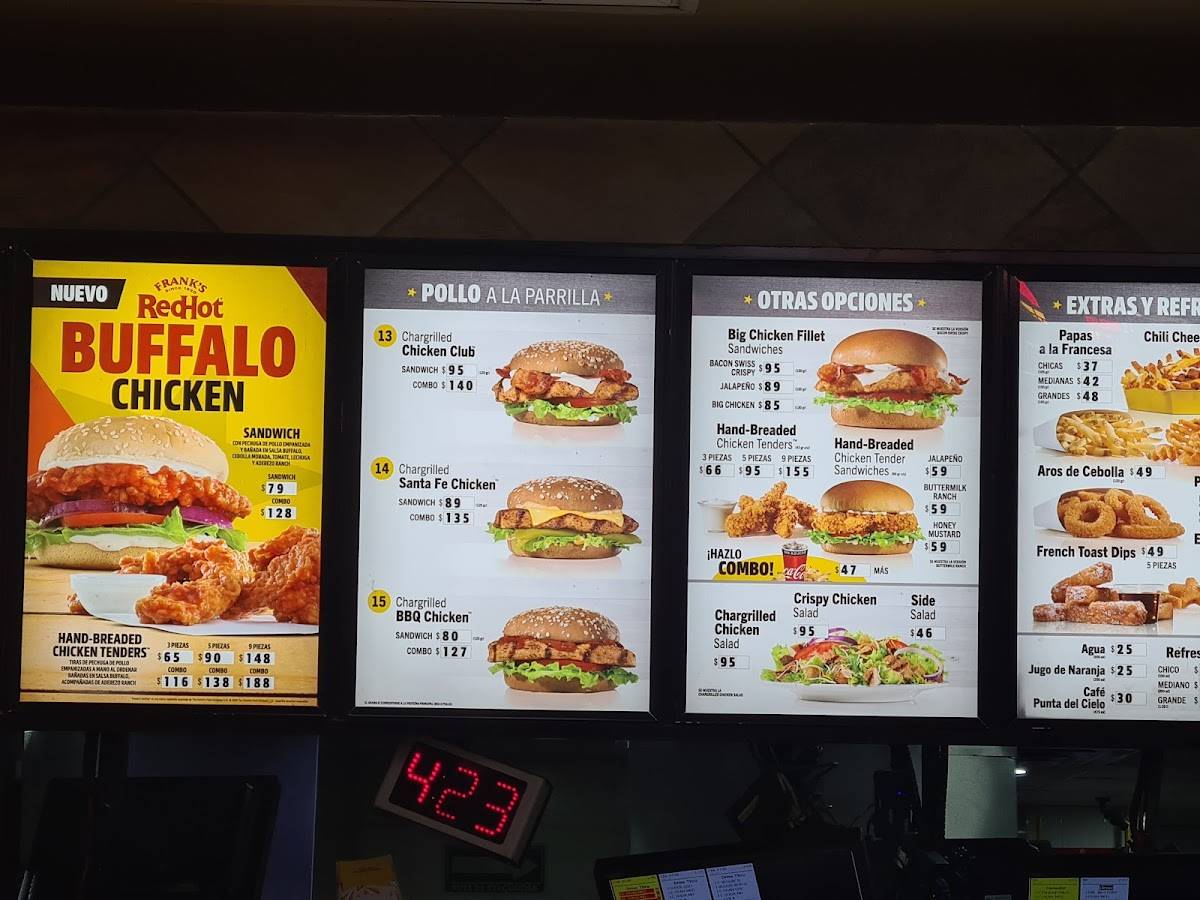 Carta del restaurante Carl's Jr, Heroica Nogales, Blvd. El Greco 45-int B06