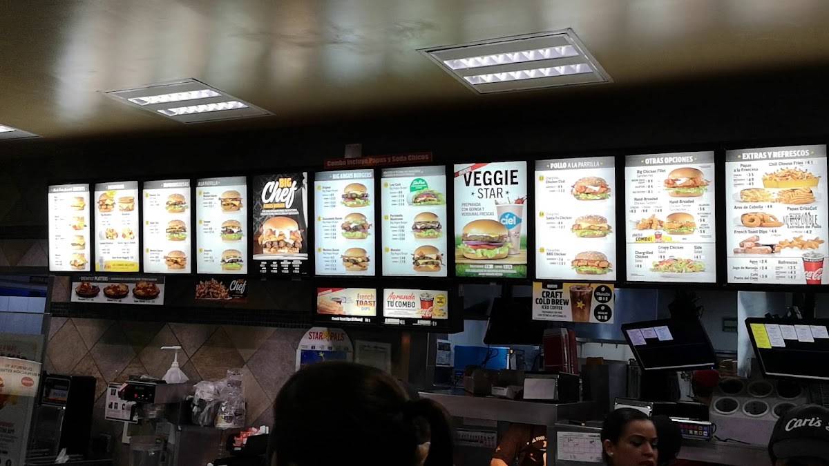 Carta del restaurante Carl's Jr, Heroica Nogales, Blvd. El Greco 45-int B06