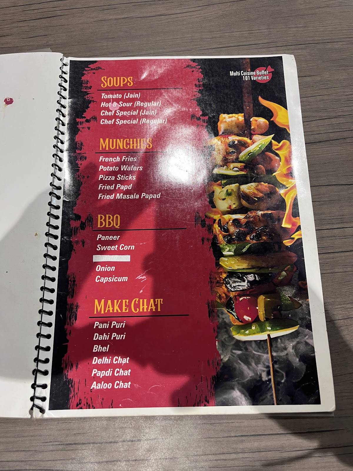 Menu at Octant pizza karelibaug, Vadodara, First floor