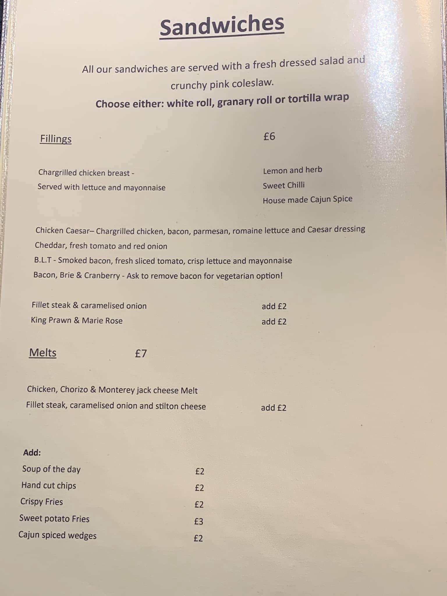 Menu at Kings Arms pub & bar, Oldham, Grains Bar