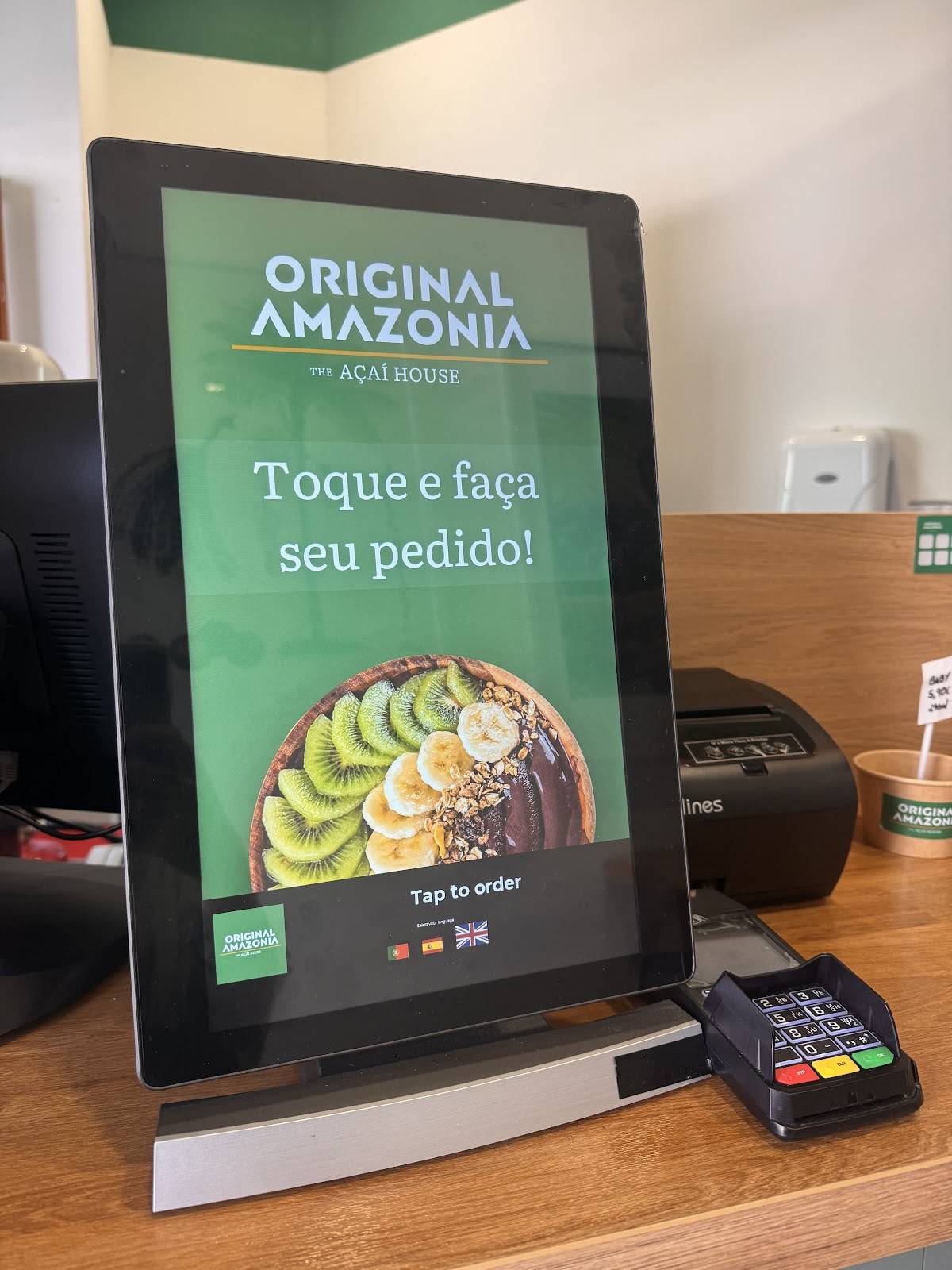Menu at Original Amazonia - The Açaí House restaurant, Lisbon