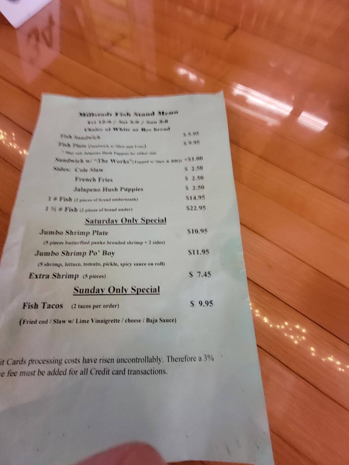 Menu at Otts Tavern pub & bar, Millstadt