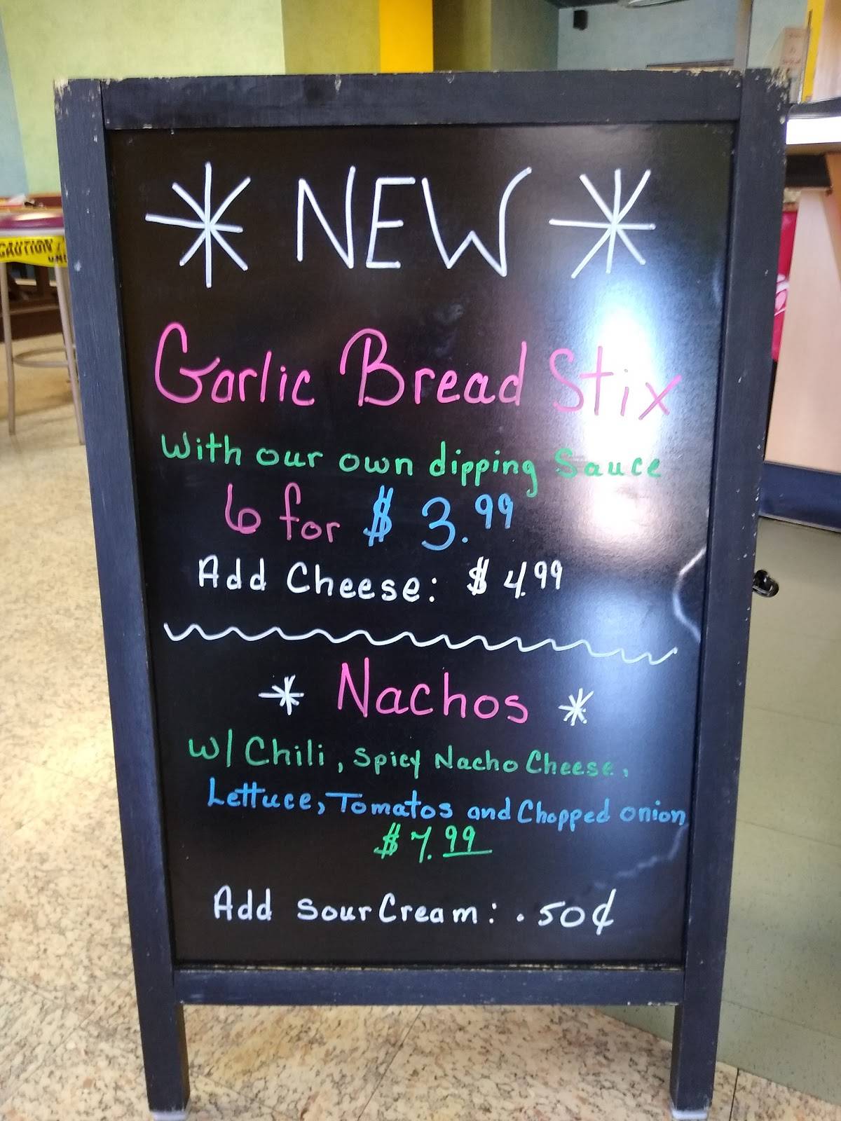 Menu at Our Hero Express Subs restaurant, Springfield, Derr Rd
