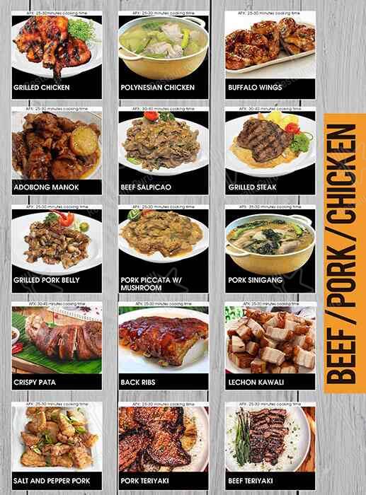 Menu at Paluto Dining restaurant, Quezon City