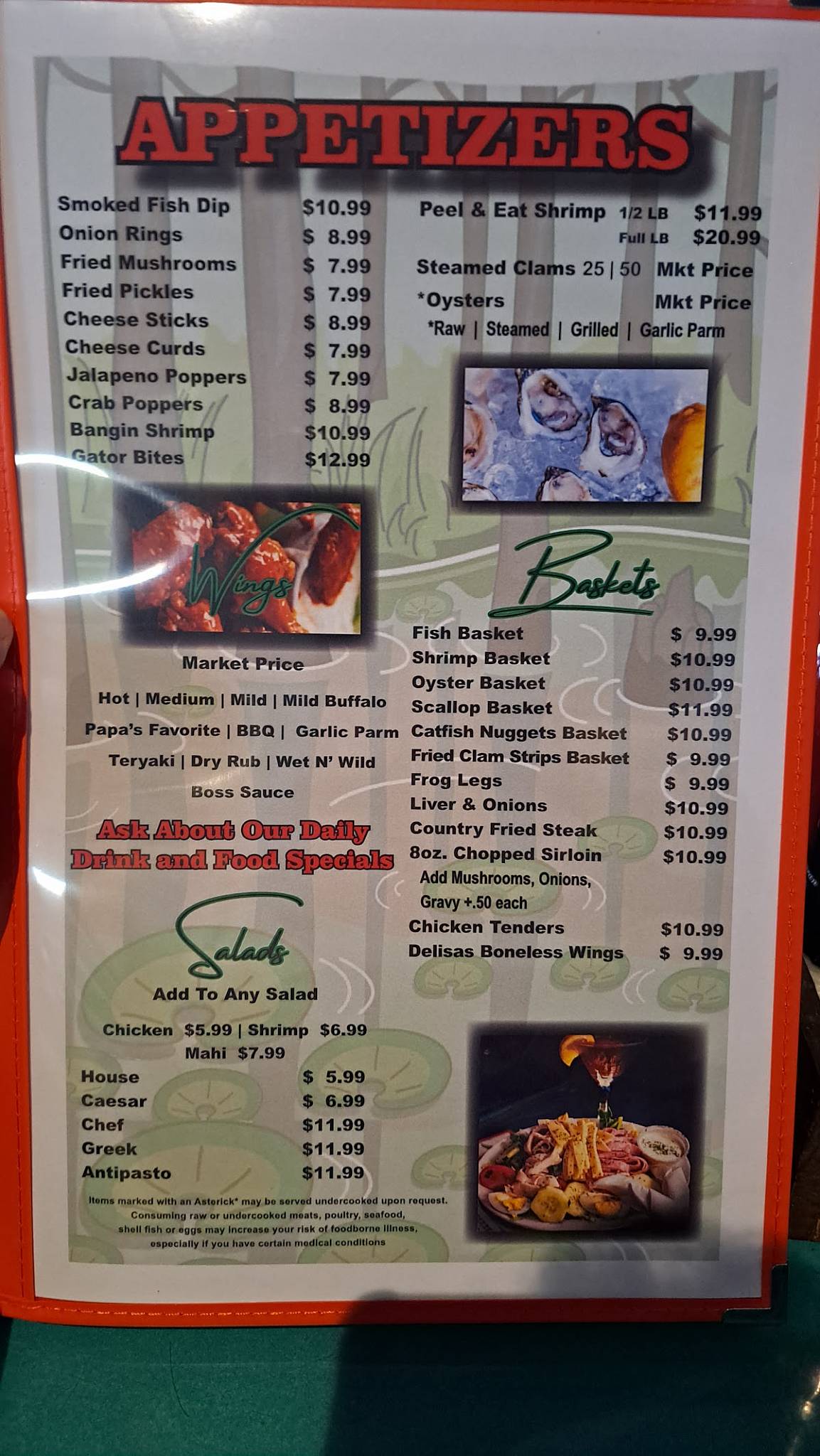 Menu at Papa Willies Bar and Grill, Beverly Hills