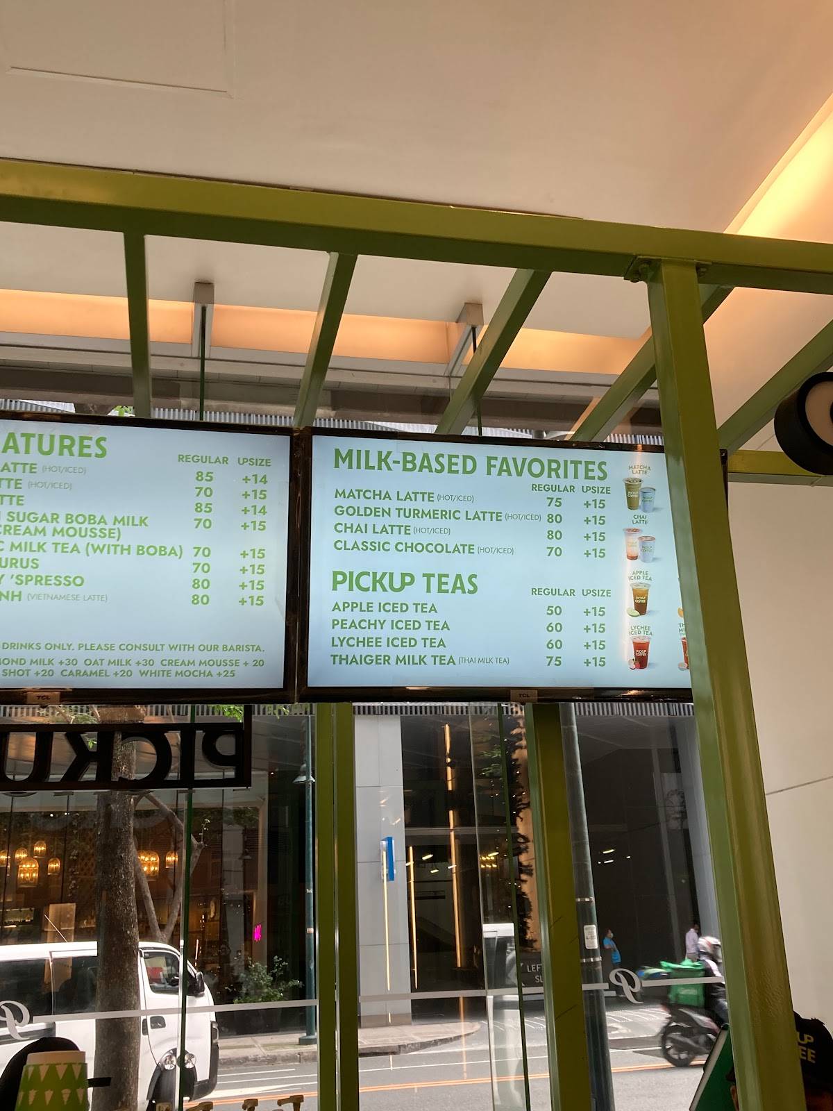 Menu at PICKUP COFFEE - Four/NEO Building, Taguig City, Taguig