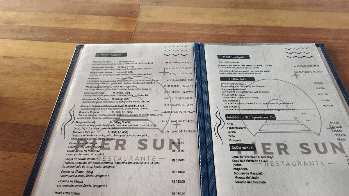 Menu em Pier Sun Restaurante, Salvador