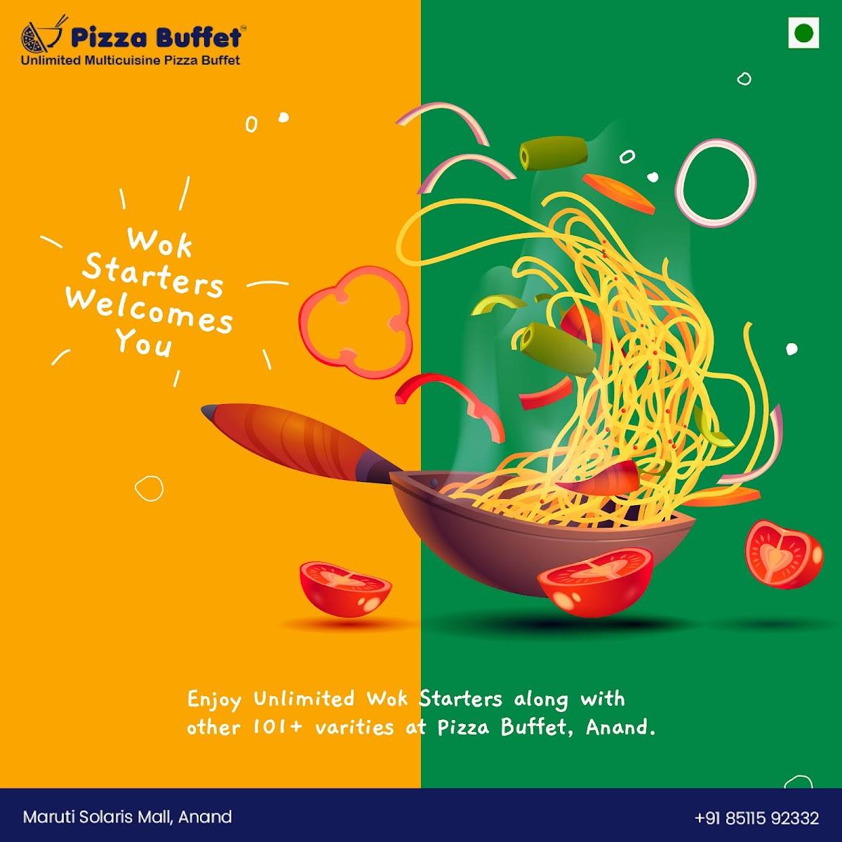 Menu at Pizza Buffet - Anand, Anand