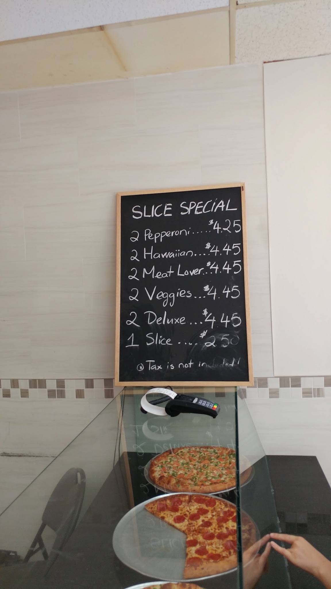 Menu at Lugano Pizza pizzeria, Burlington