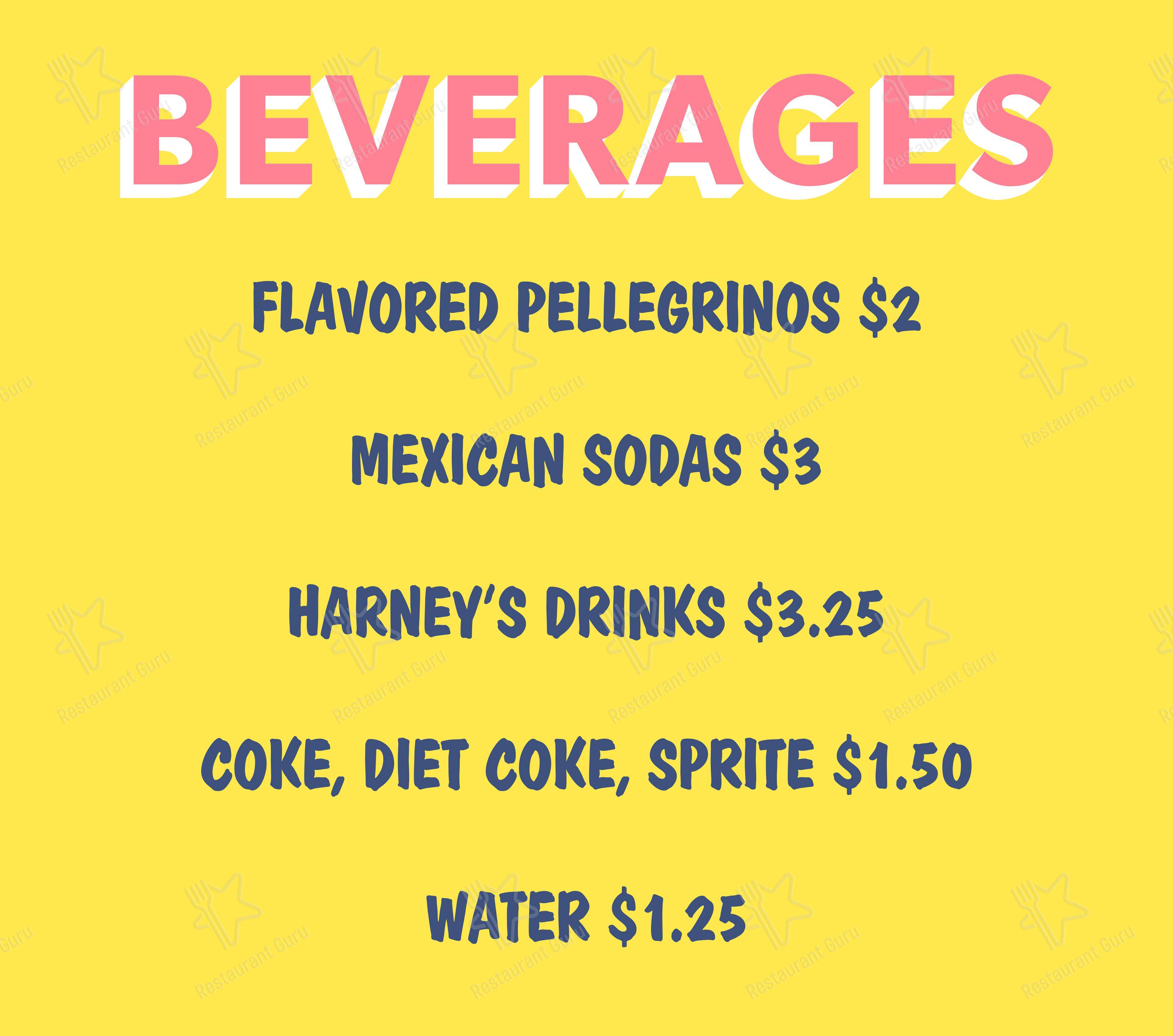Menu at Lakeside Coffee Bar, San Ramon