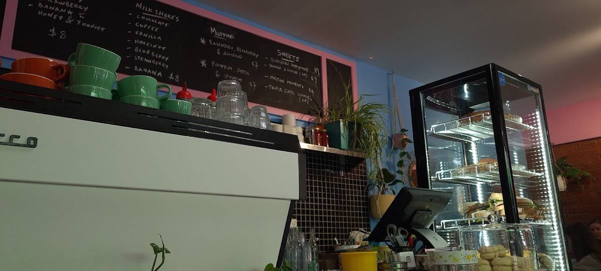 Menu at Plain Jane cafe, Moonah
