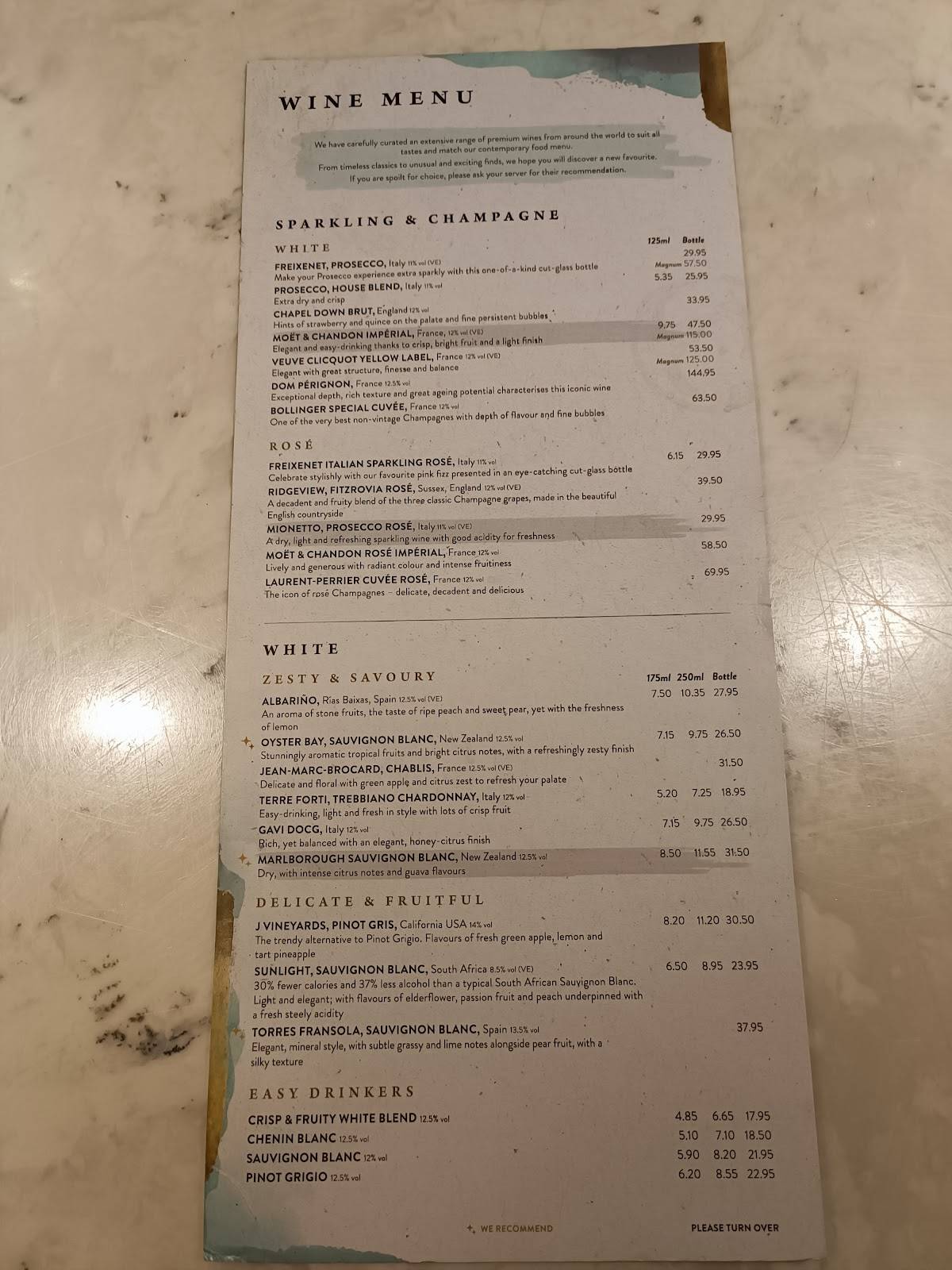 Menu at Plough Cambridge pub & bar, Cambridge, Green End