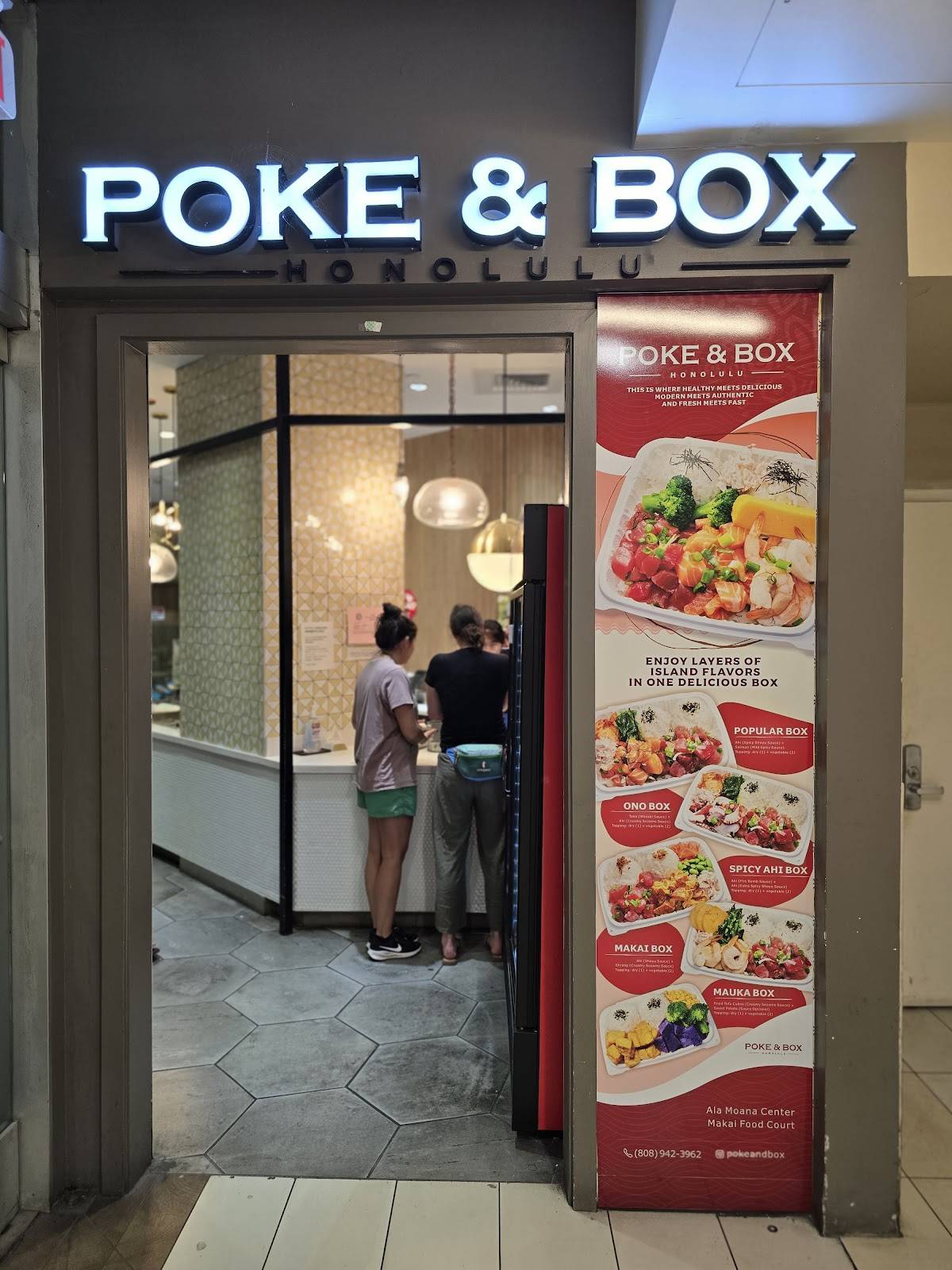 Menu at Poke & Box pub & bar, Honolulu, Ala Moana Blvd Suite 1081