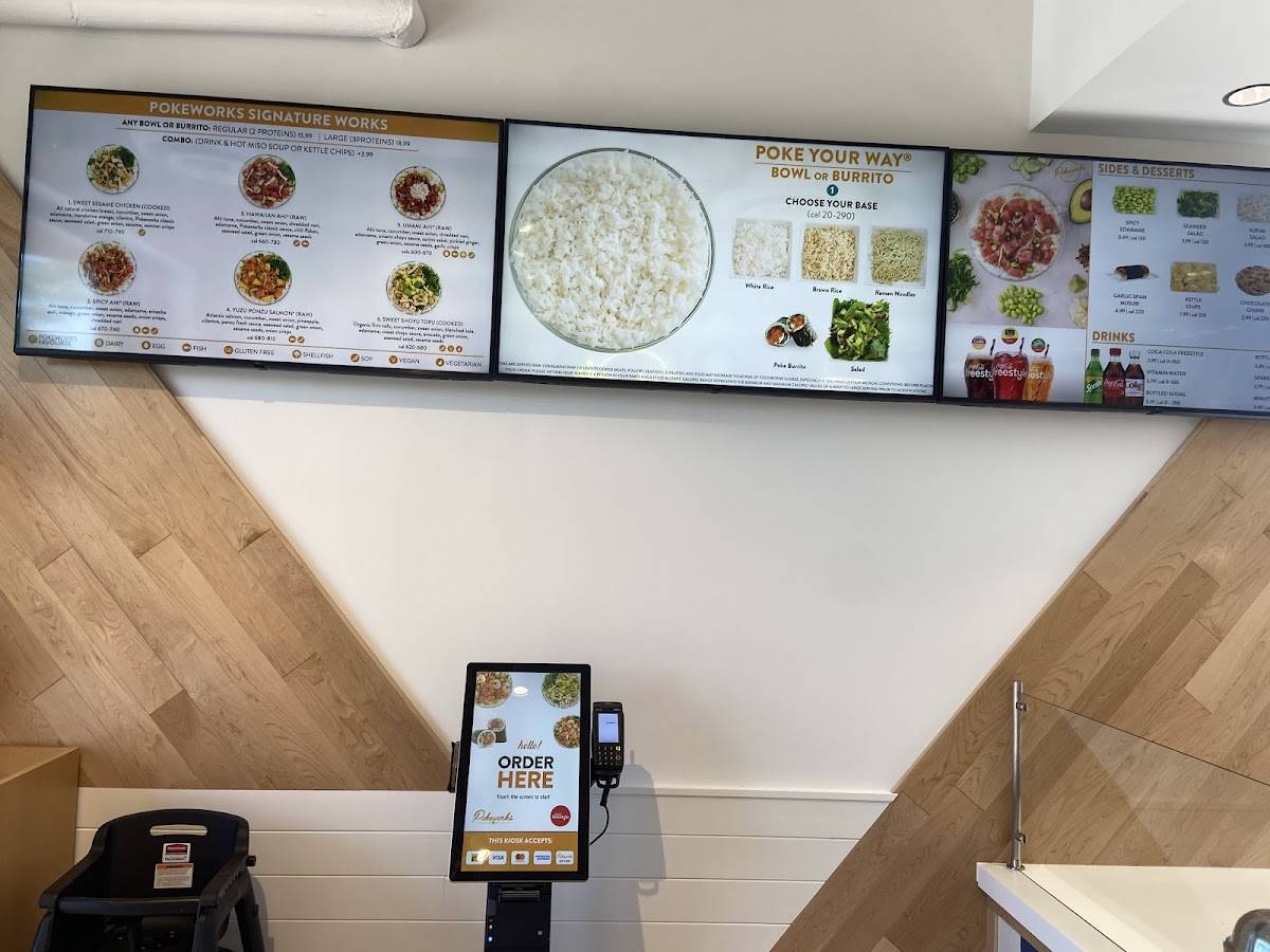 Menu at Pokeworks Barrhaven, Ottawa